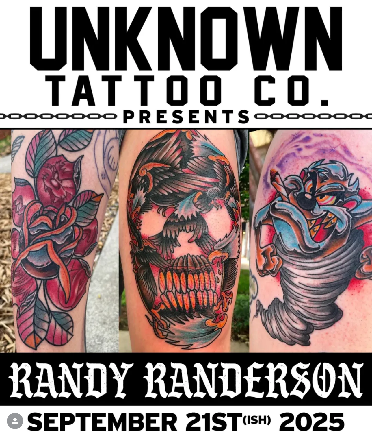 Guest Artist: Randy Randerson - Unknown Tattoo Co. - Snohomish ...