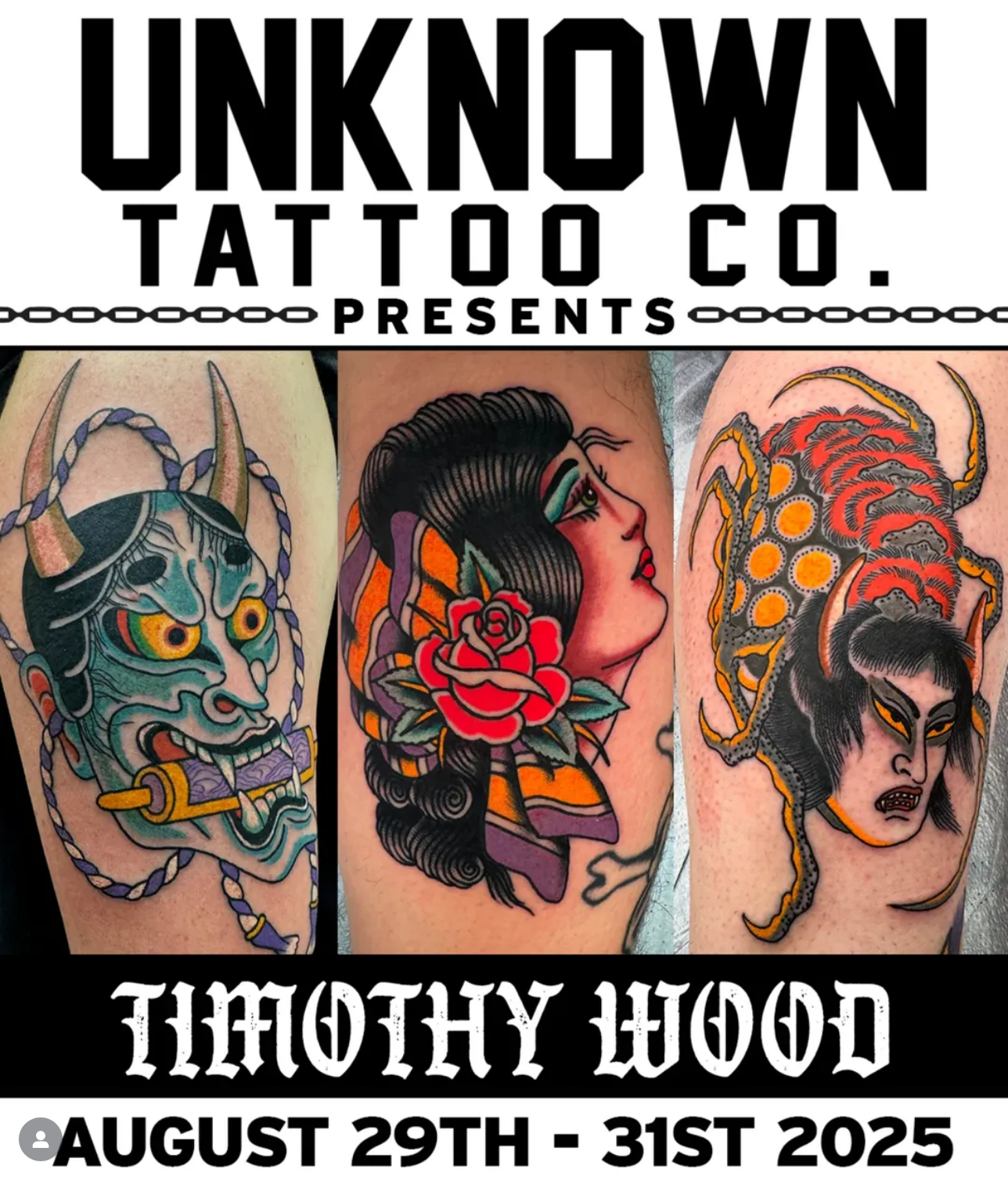 Guest Artist: Timothy Wood - Unknown Tattoo Co. - Snohomish Washington ...
